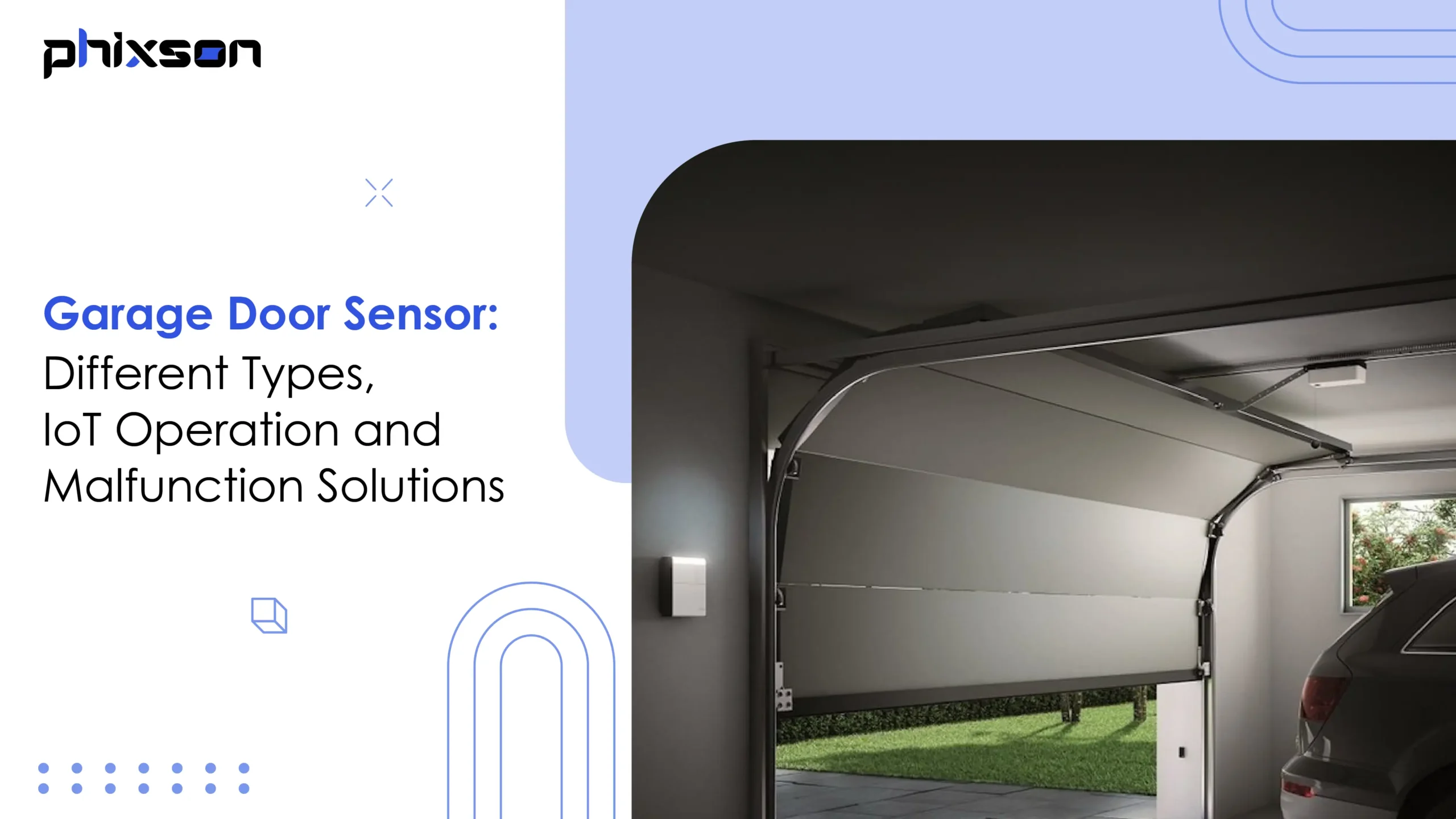 Garage Door Sensor - Phixson Garage Door Sensor - Phixson